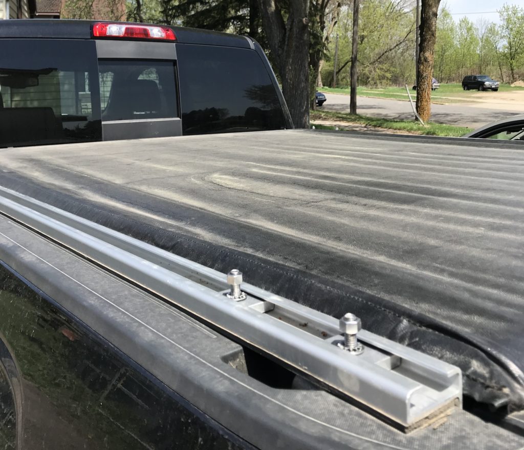 Slide Rail System For Tuff Truck Rack - Spring Creek