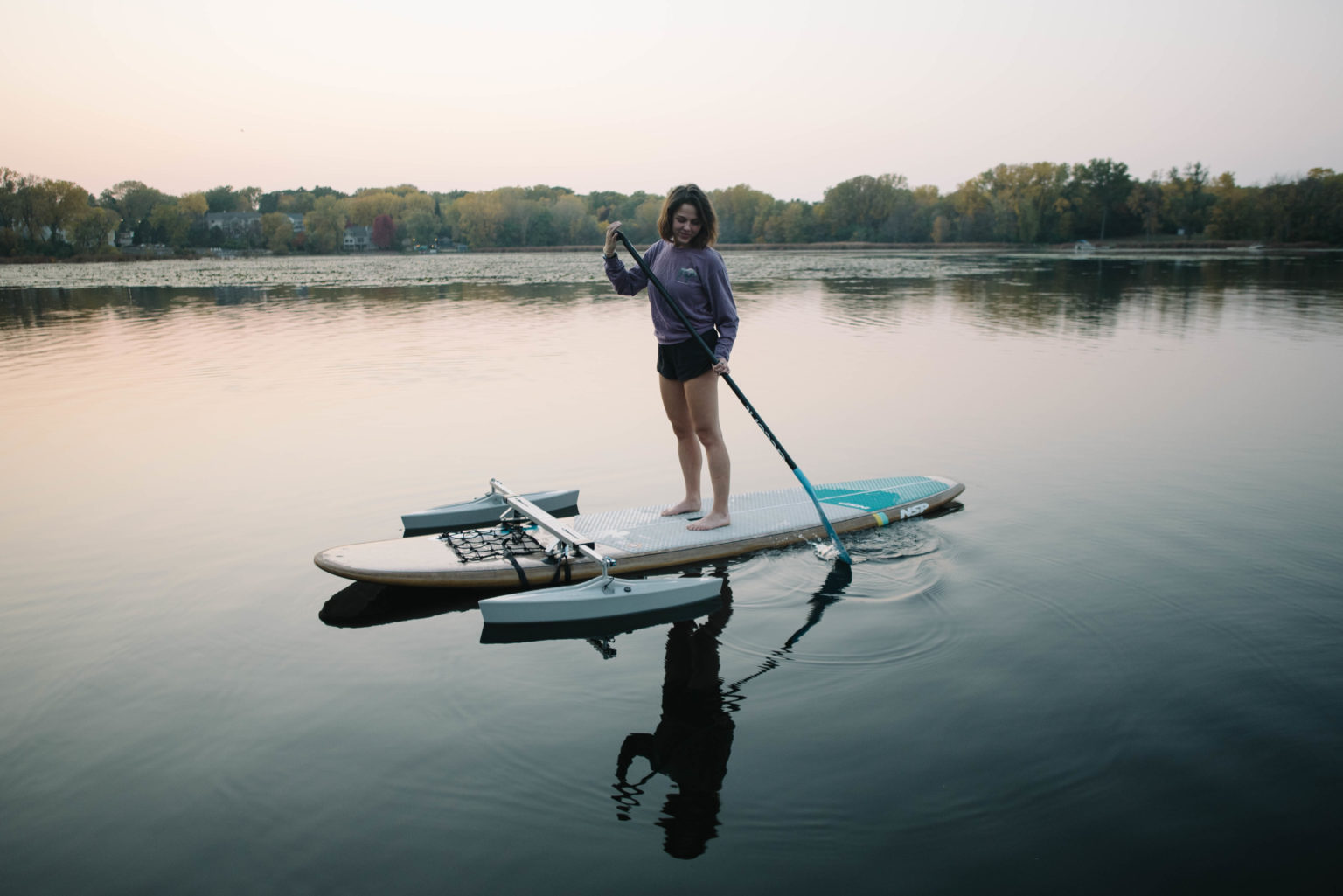 Stand Up Paddle (SUP) Stabilizer Float Package - Spring Creek