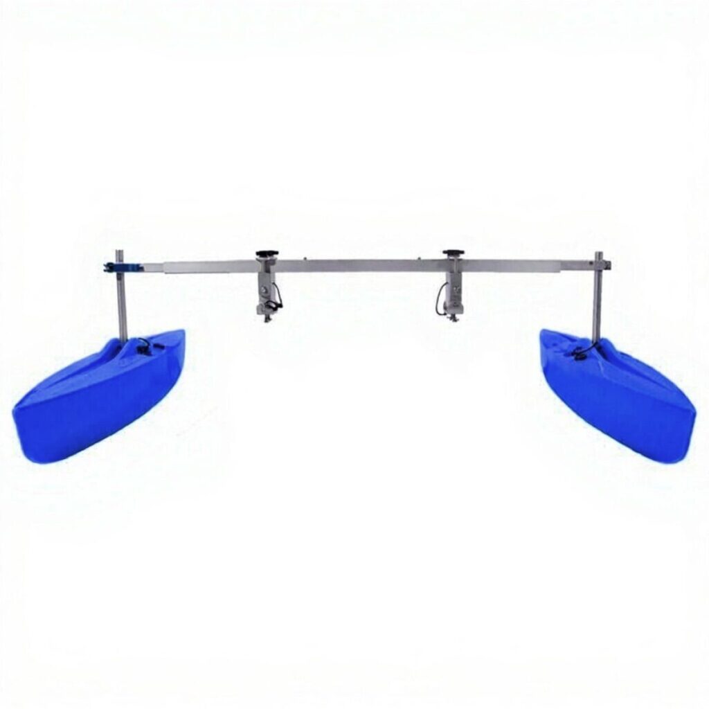 *LIMITED EDITION BLUE* HD Kayak Stabilizer Floats Complete Package ...